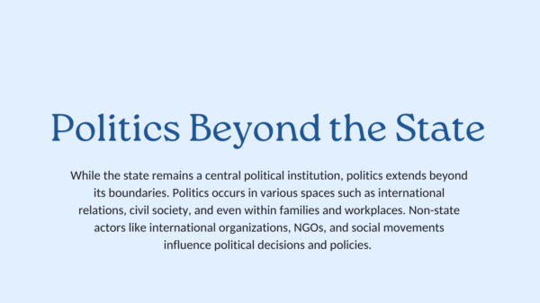 What is Politics: Theorizing the Political