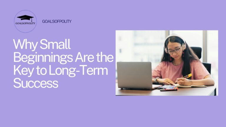 How Small Starts Build Confidence, Discipline, and Long-Term Growth